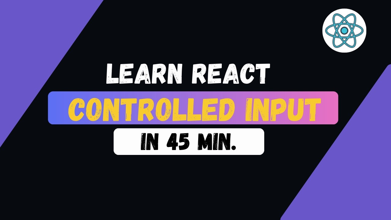 React JS Form | Controlled Input | Learn React JS