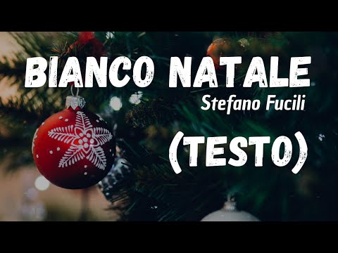 Bianco Natale (White Christmas) 🎄con Testo (Lyrics Video) - Stefano Fucili #bianconatale