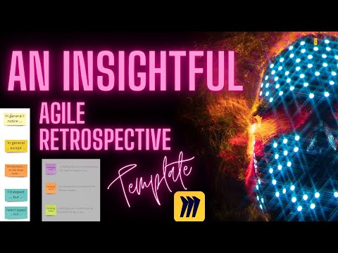 An insightful (Miro) Agile Retrospective Template