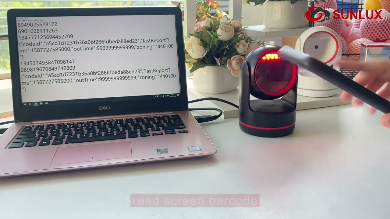 SUNLUX XL 2610 2D Desktop Barcode Scanner