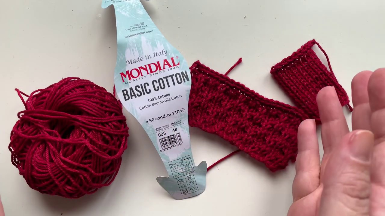 Revisión lanas - Mondial Basic Cotton