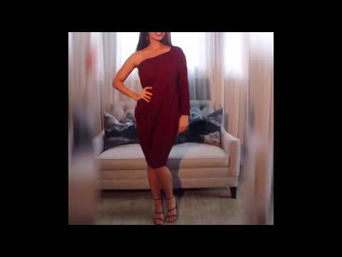 How to Morph the Capsule Dress in Deep Wine