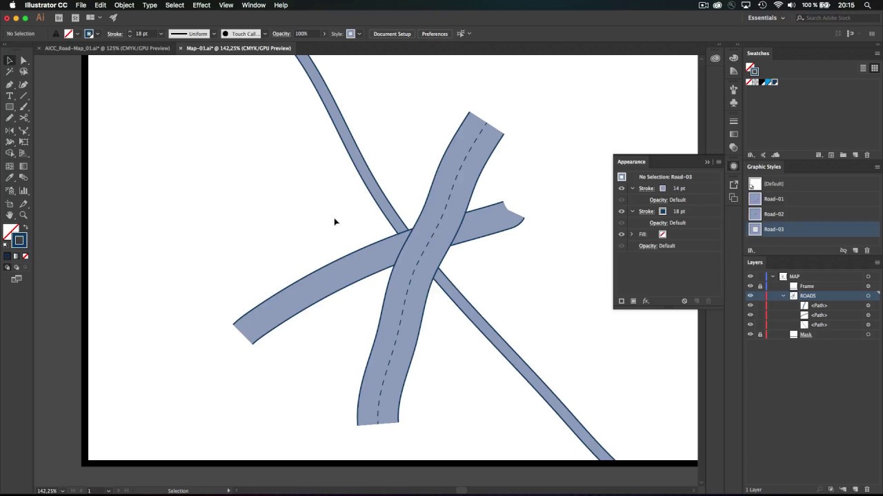 [EN] 08–Step-by-Step Illustrator Map Tutorial: Part 1/2