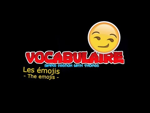 15 EMOJIS (Adjectives) in FRENCH - BASIC VOCABULARY for Beginners