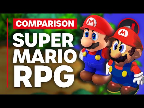 Super Mario RPG Switch/SNES Comparison