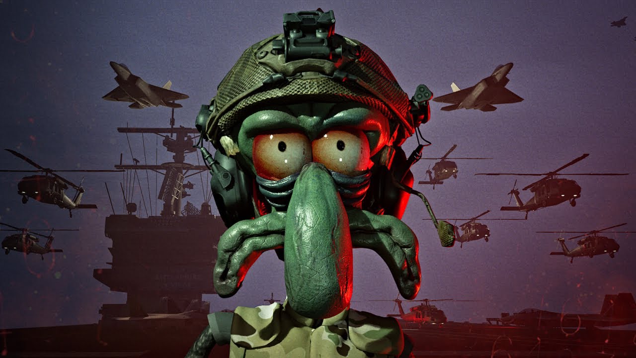 Squidward Invades Venezuela