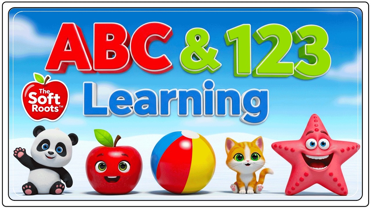 Preschool Learning activities for 3 year olds at home | Learn ABC Phonics Shapes Numbers Colors 🌈