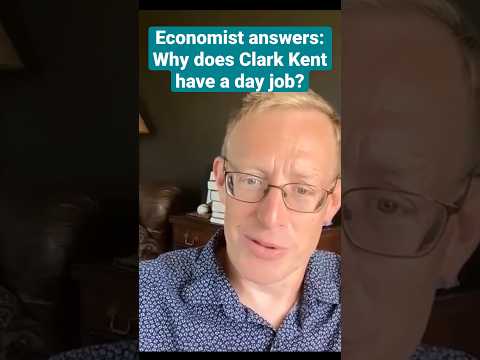 Why do superheroes have day jobs? Economist Brian O’Roark explains