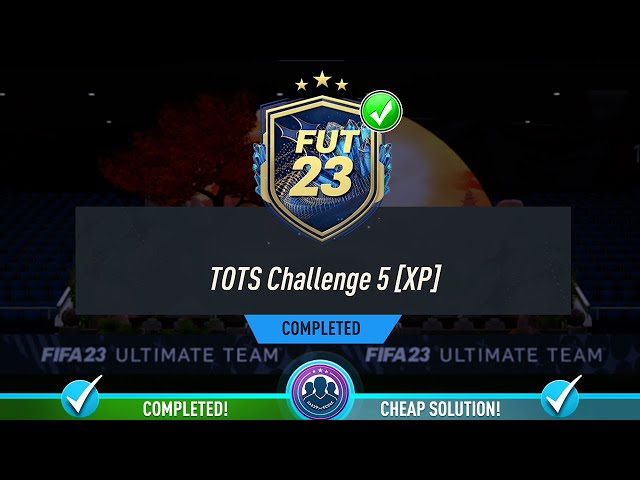 Fifa 23 Tots Challenge 5 Sbc How To Complete Expected Costs And More