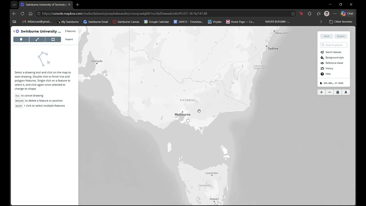 Tutorial 01_Creating a Base Dataset using Mapbox