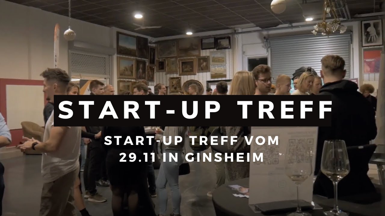 Start-Up Treff vom 29.11 in Ginsheim