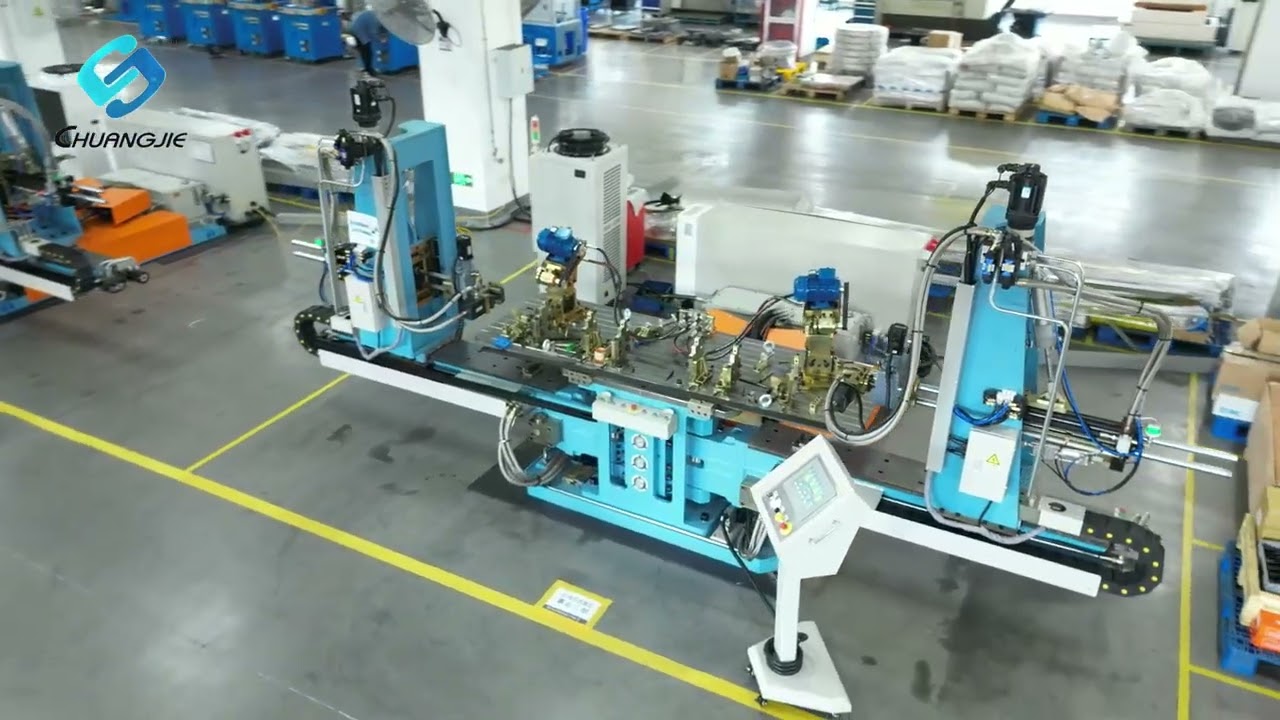 Servo stretch bending machine