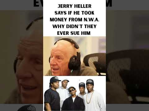 JERRY HELLER WONDERS IF HE STOLE MONEY FROM N.W.A. WHY THEY NEVER SUED🤔 #nwa #hiphop #eazye #fyp