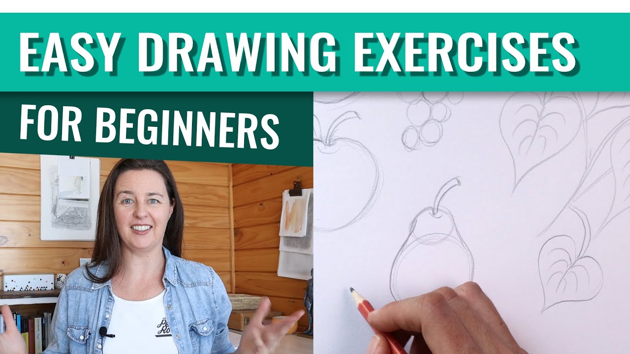 Easy And Fun! Drawing Exercises for Beginners