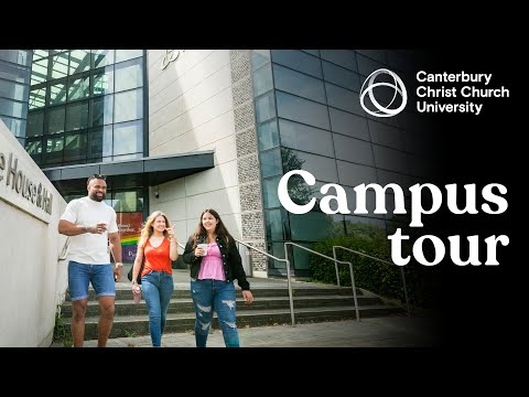 Canterbury Christ Church University Campus Tour - explore now!