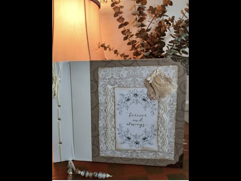 Handmade Wedding Guest Book SOLD