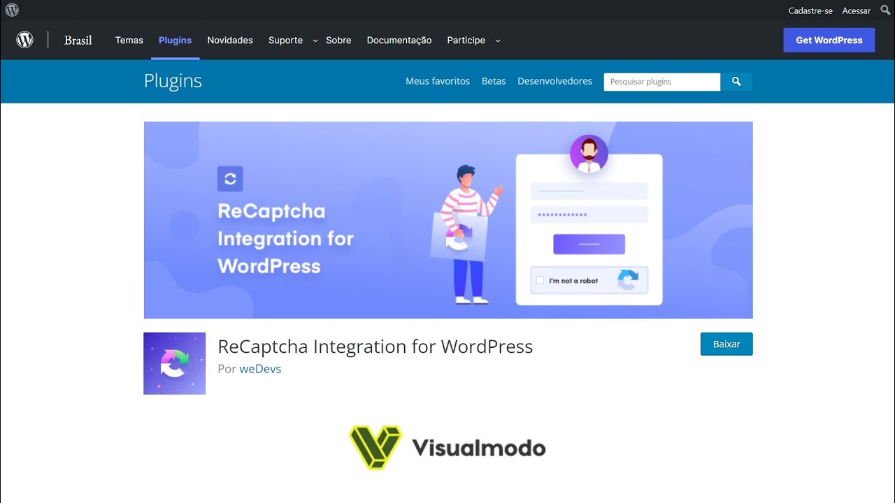 Free ReCaptcha Integration for WordPress