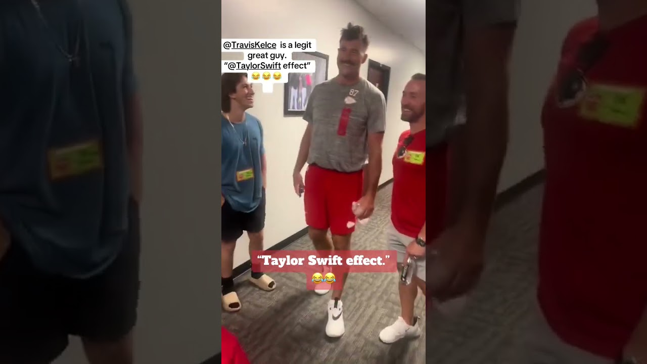 Travis Kelce too funny 😂