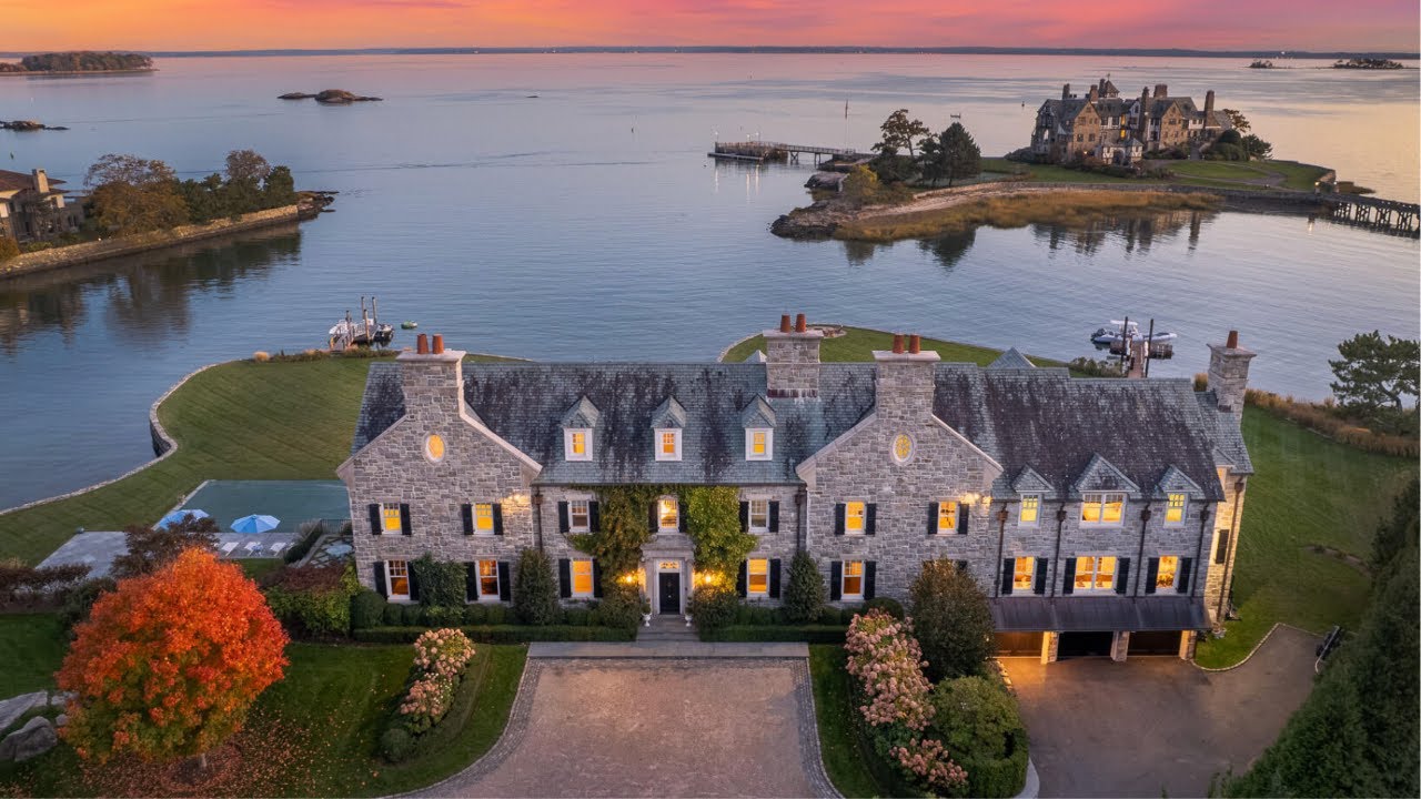 TOURING a Rare Waterfront Estate in Greenwich CT with Ryan Serhant | SERHANT. Signature
