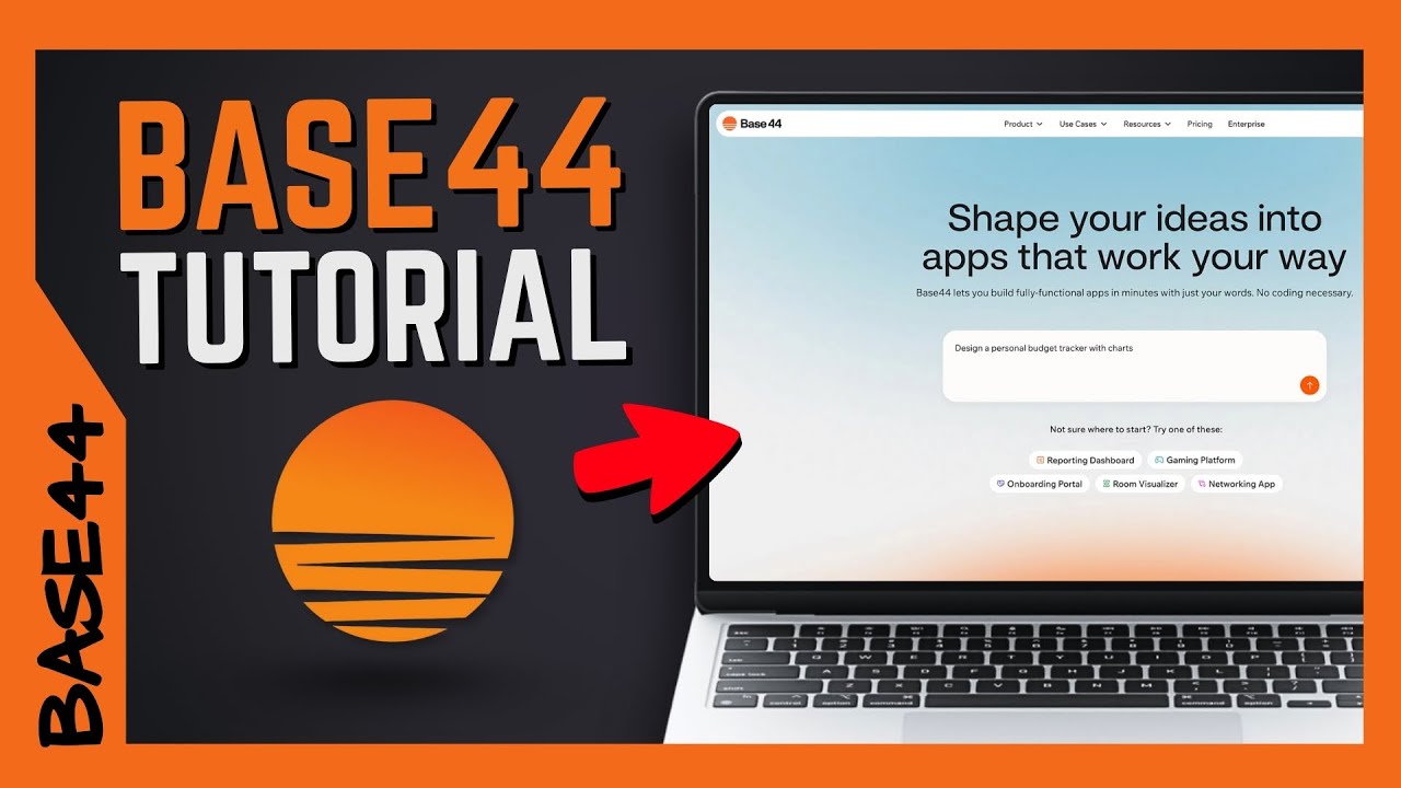 Base44 Tutorial • How To Use Base44 Templates to Build Apps & Websites Quickly with AI & Text Input