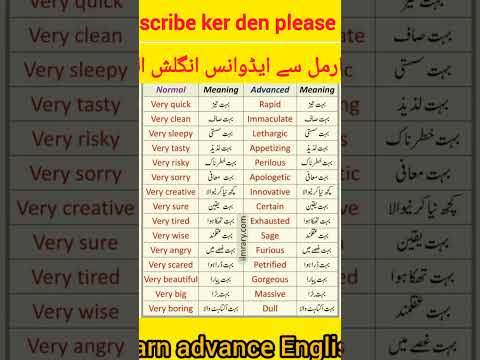 Learn advance English vocabulary#advancedenglish #vocabulary #englishlearning