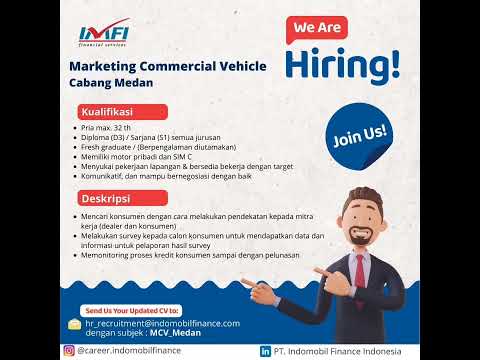 Loker Terbaru PT. Indomobil Finance Indonesia | Semua Jurusan