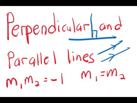 Perpendicular and Parallel line (Gradient and equation of line)