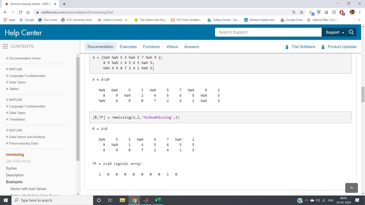 When it is better to remove rather than handling the null values ? MATLAB | Machine Learning