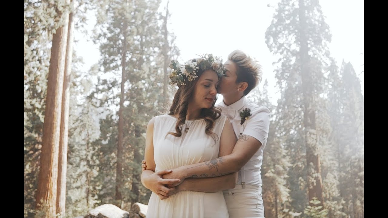 A Rustic, Camp-Themed Wedding in Springville, California  | Martha Stewart Weddings