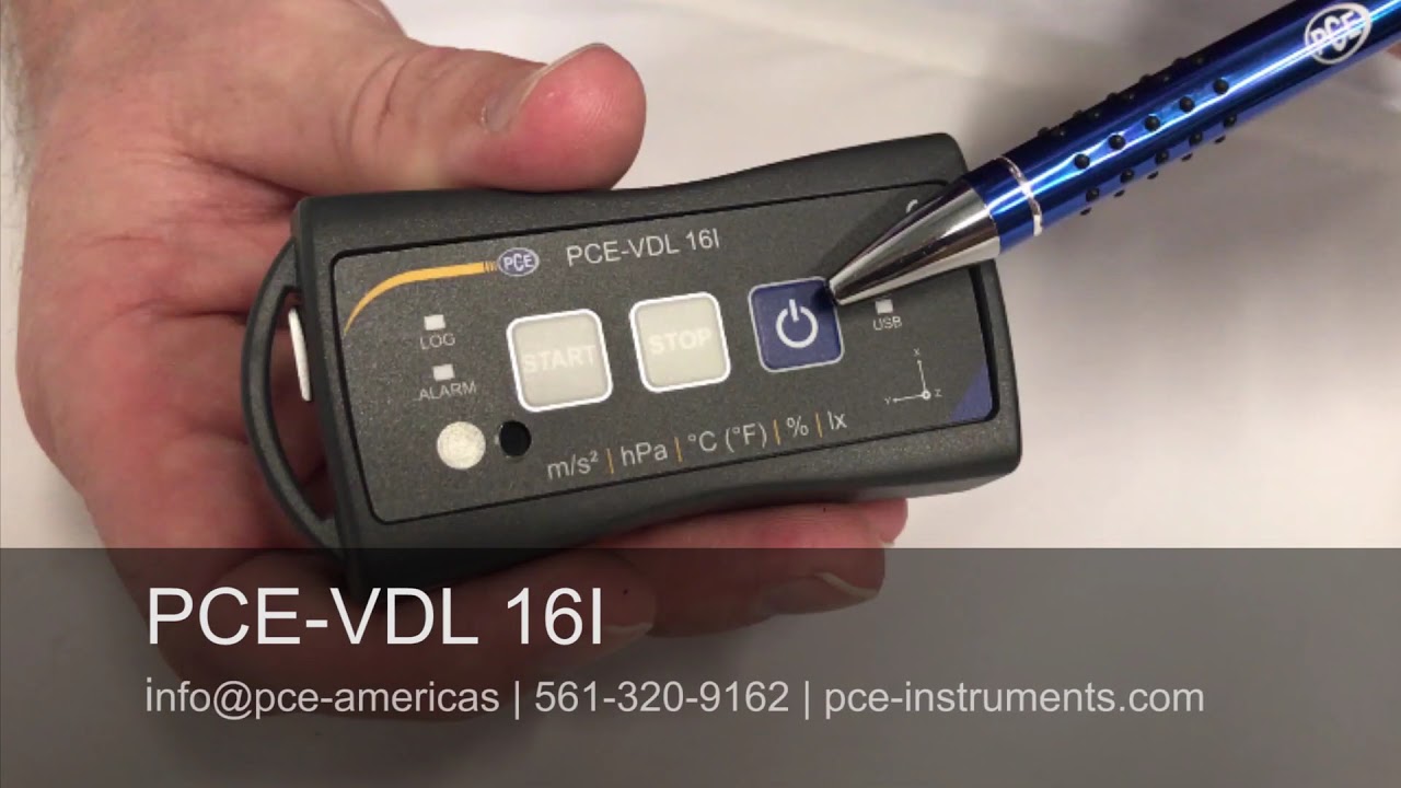Vibration Meter PCE-VDL 16I