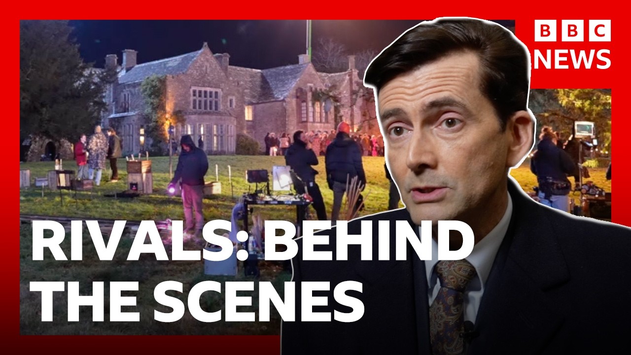 Behind the scenes of Rivals as the hit drama returns | BBC News