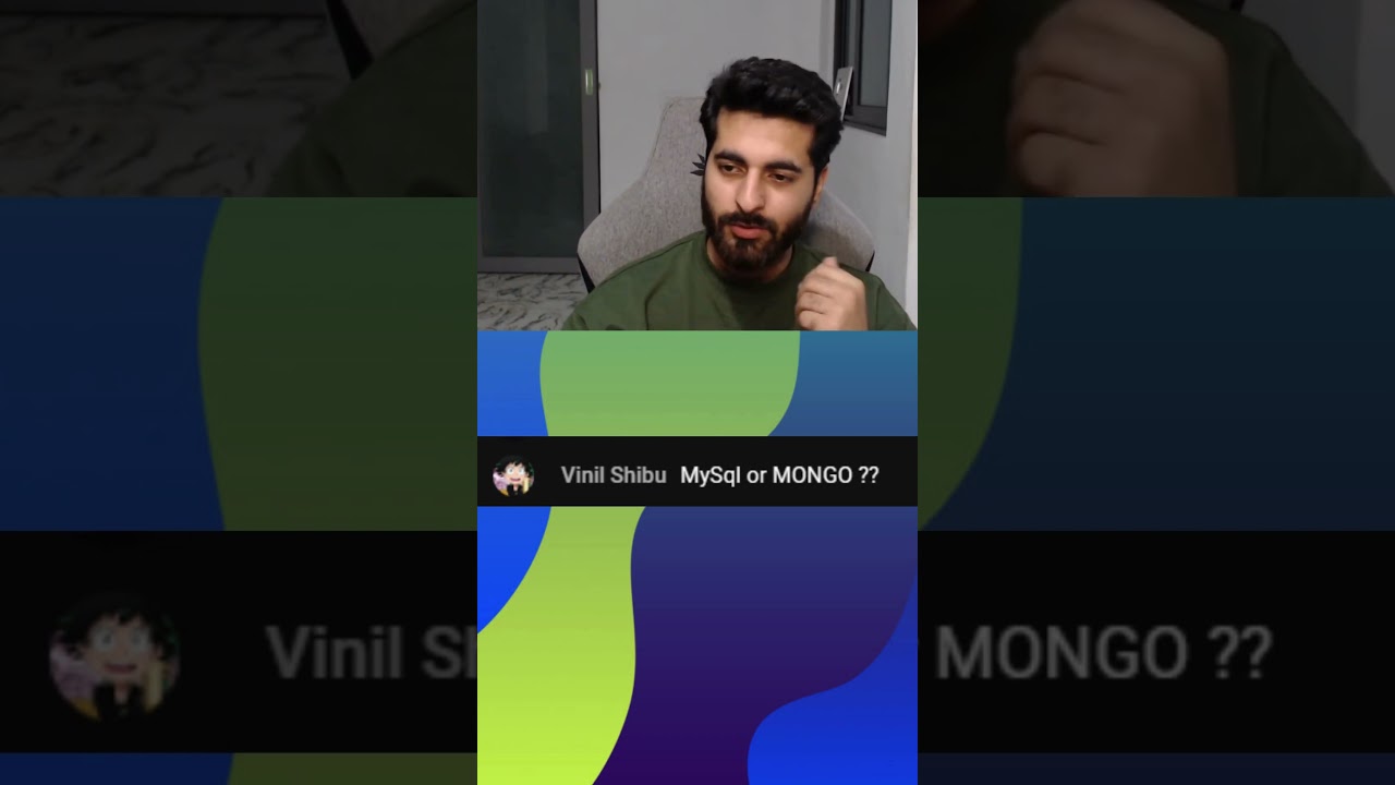 MySQL or Mongo dB #coding #programming
