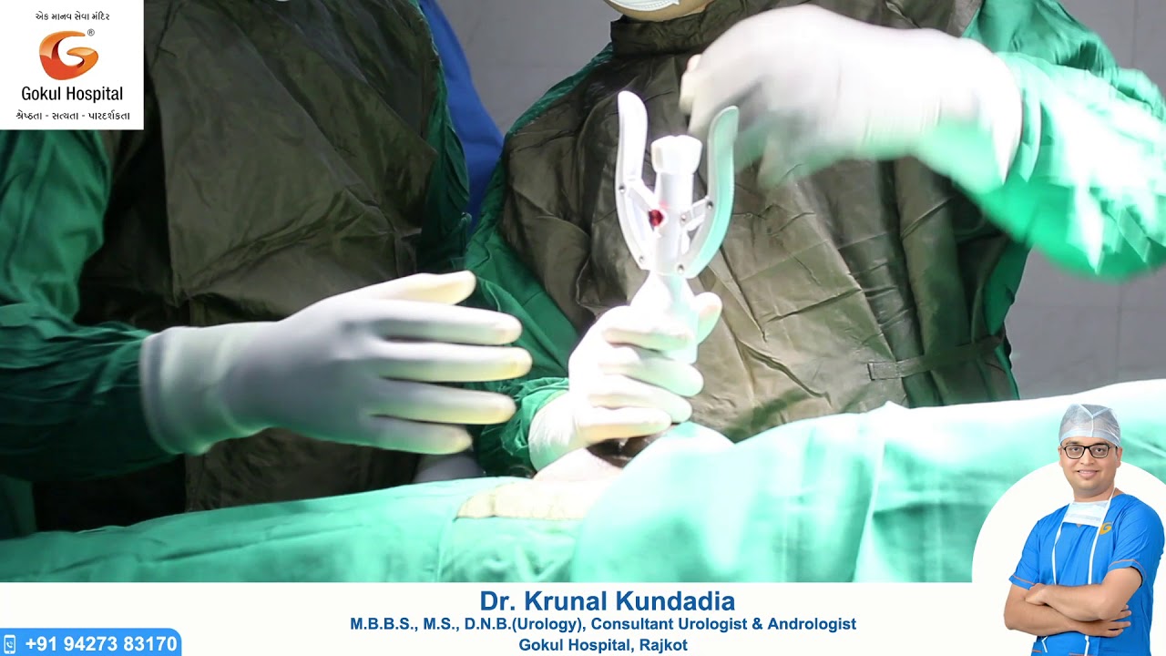 ZSR Circumcision Live  Surgery | painless stapler circumcision | dr krunal kundadia- andrologist
