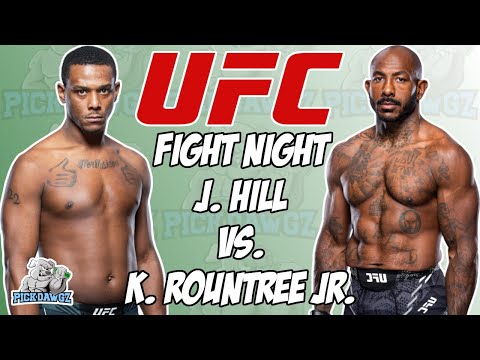 Hill vs Rountree Predictions | UFC Fight Night Baku | UFC Bet With Me