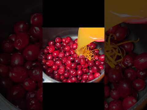 Comment faire la compote de canneberges de Josée di Stasio (recette facile)