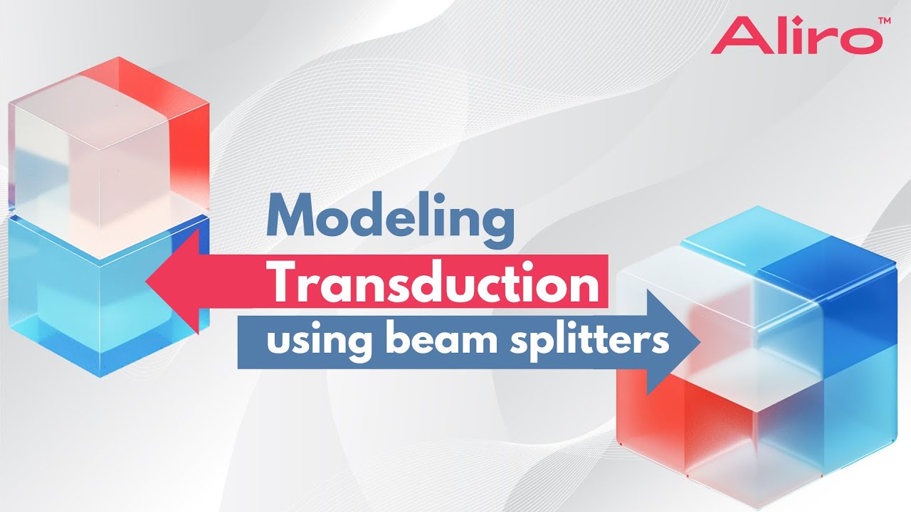 Modeling transduction using beam splitters