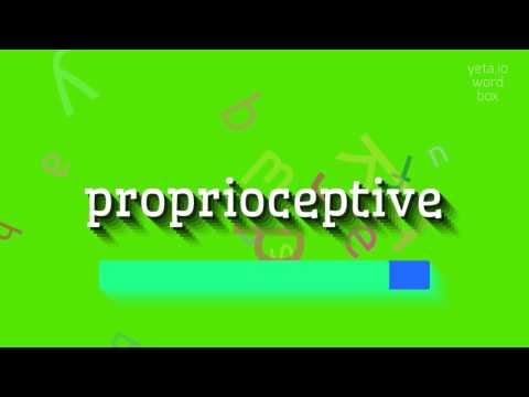 How to say "proprioceptive"! (High Quality Voices)