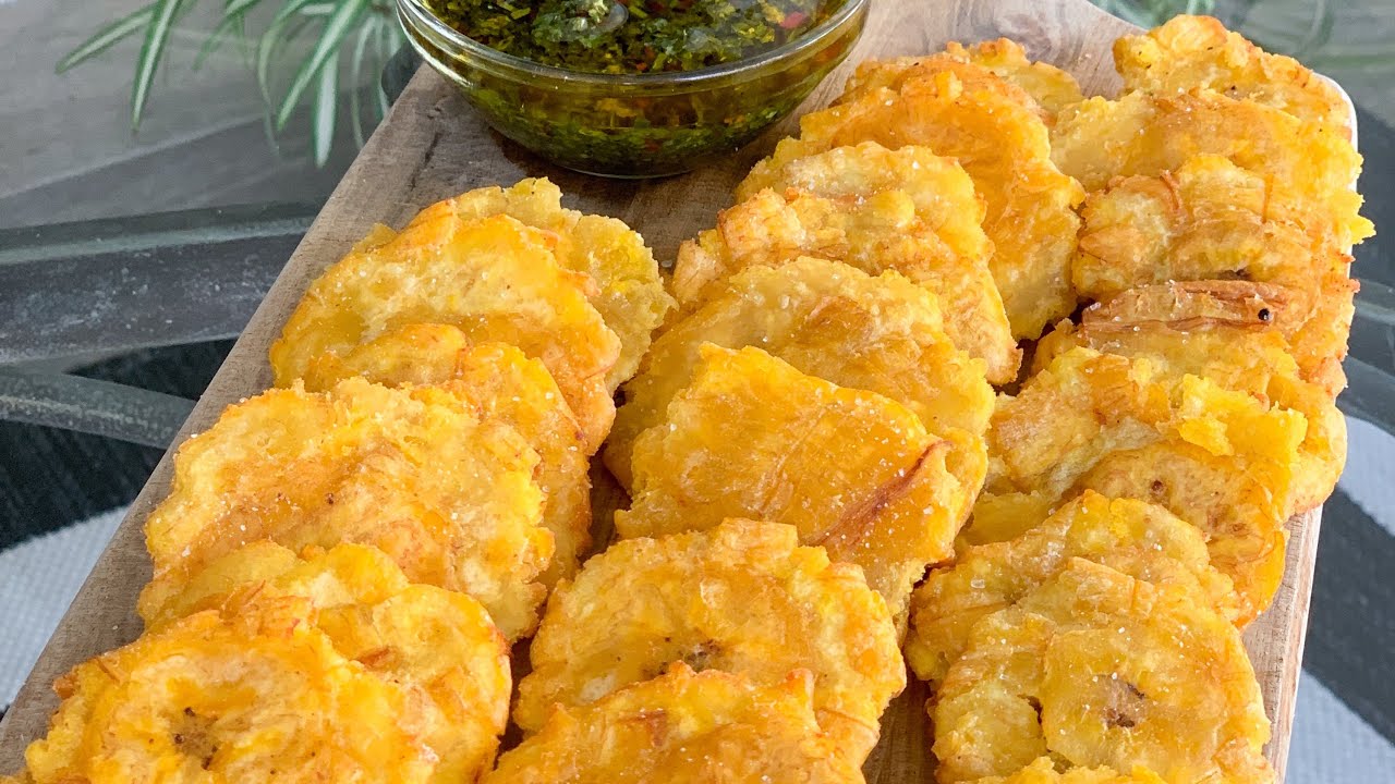 Como Hacer Tostones de Plátano Verde