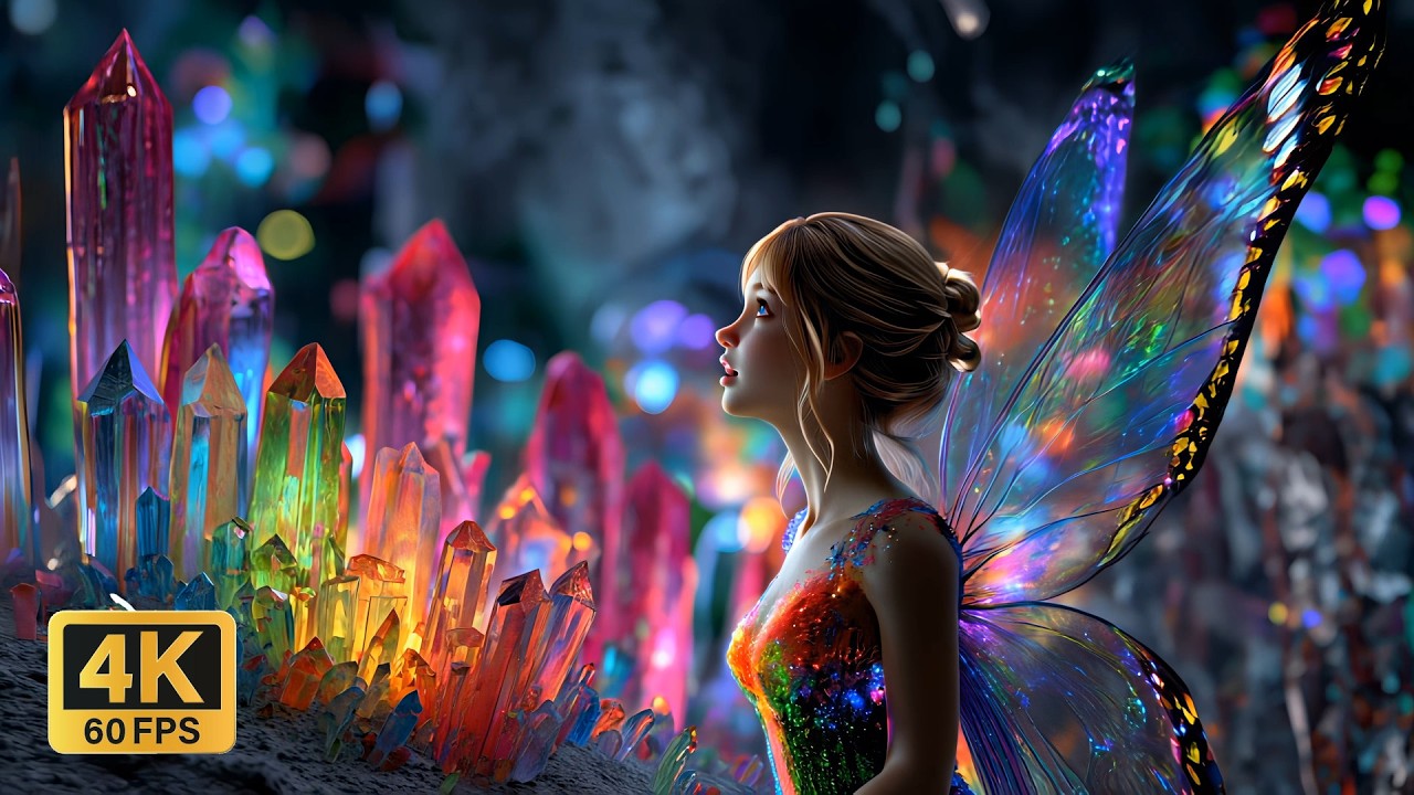 Fantasy | Dreamlike | Quest for the Rainbow Crystal [AI Music Video]