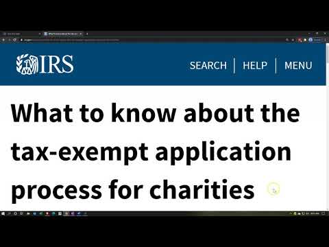 What to know about the tax-exempt application process for charities