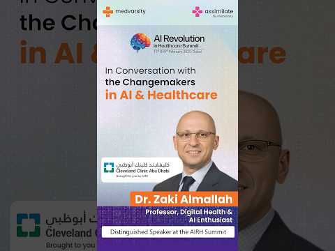 Dr Zaki Almallah Reveals the FUTURE of AI in Healthcare at the UAE Conference | Feb 15 & 16, 2025