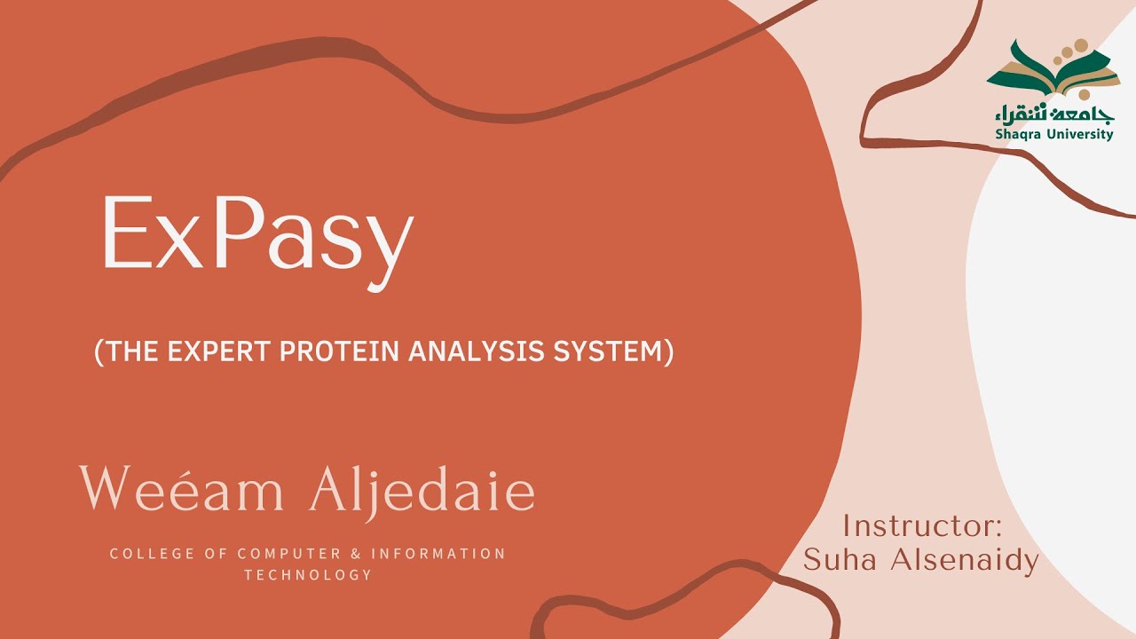 Expasy Tutorial - A bioinformatics resource portal