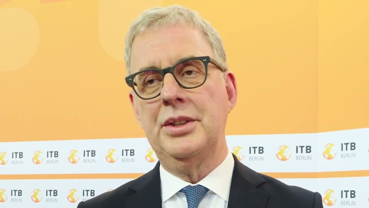 ITB Berlin 2025: Norbert Fiebig, President, German Travel Association ...