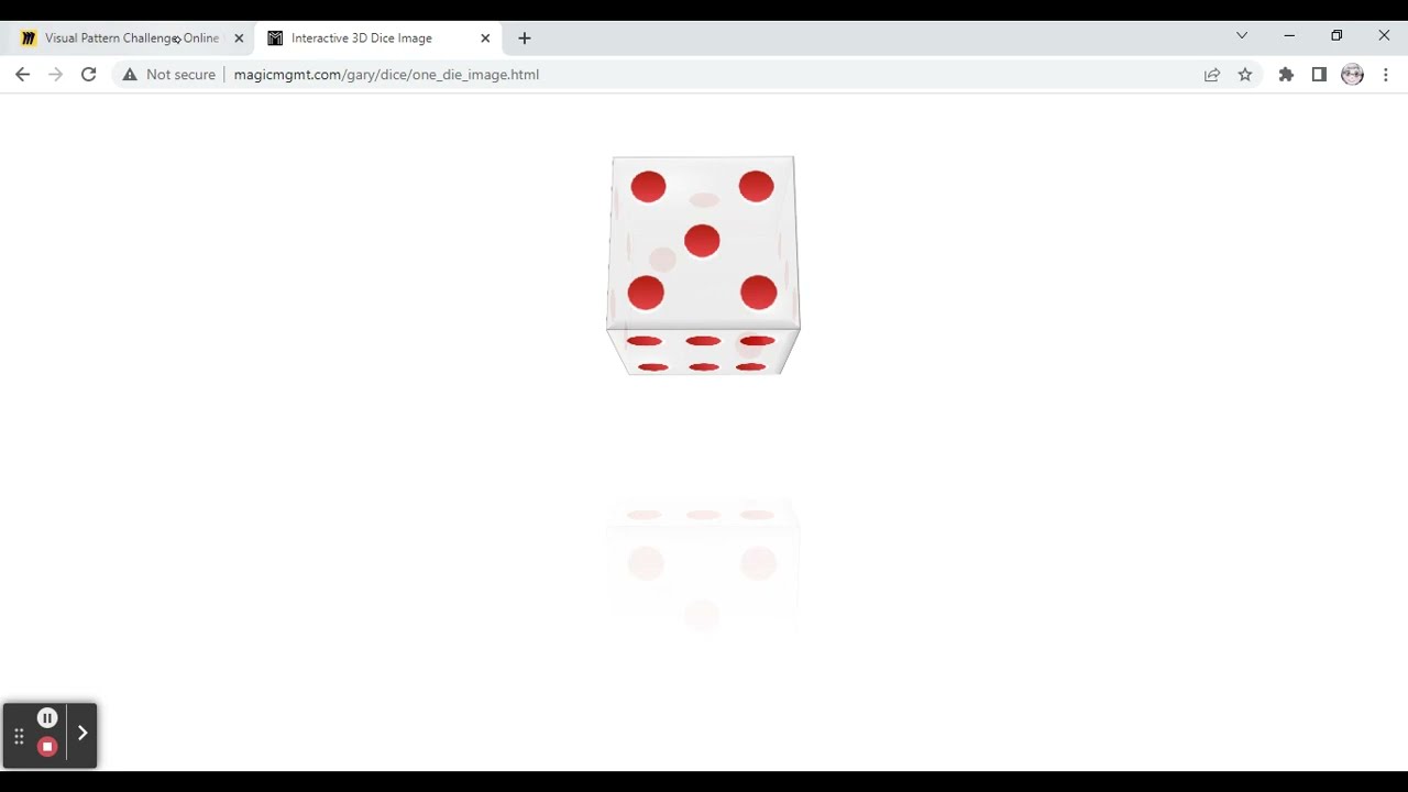 Visual Pattern Challenge 184 - dotty!