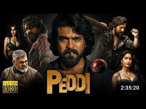 PEDDI (2025) | Ram Charan New Action Movie | 2025 Full Action New Release Blockbuster Film