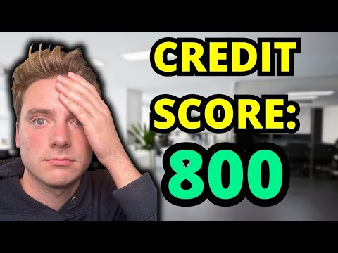 How I Got a CREDIT SCORE of 800! (Step by Step)