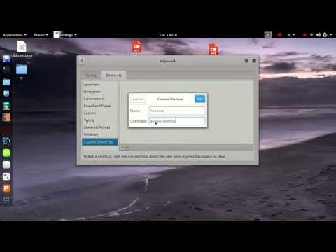Kali Linux 2.0 Tutorials - How to Add Keyboard Shortcut on Linux