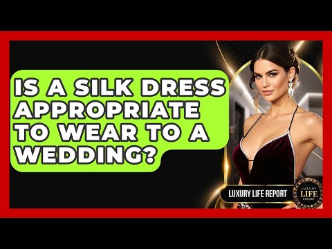 Is A Silk Dress Appropriate To Wear To A Wedding? - Luxury Life Report
