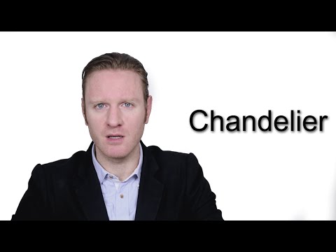 Chandelier - Meaning | Pronunciation || Word Wor(l)d - Audio Video Dictionary