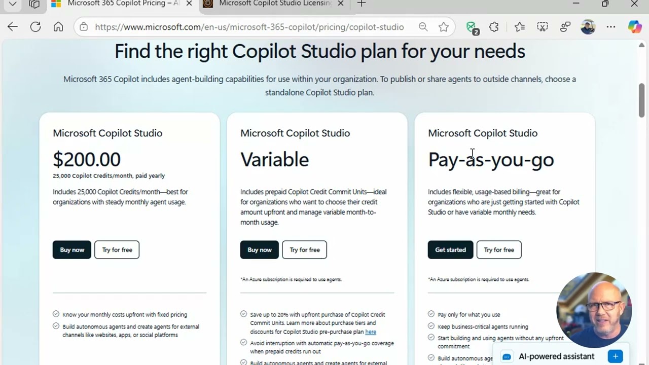 What is Microsoft 365 Copilot STUDIO licensing